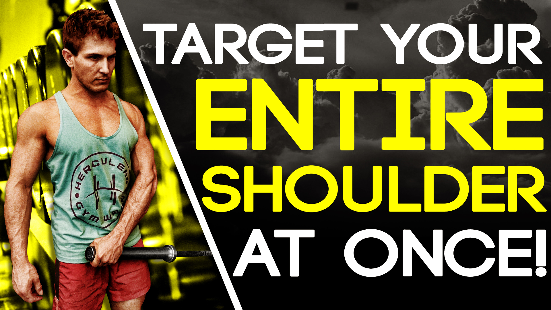 Landmine Lateral Raise- Target All Three Heads Of Your Shoulder